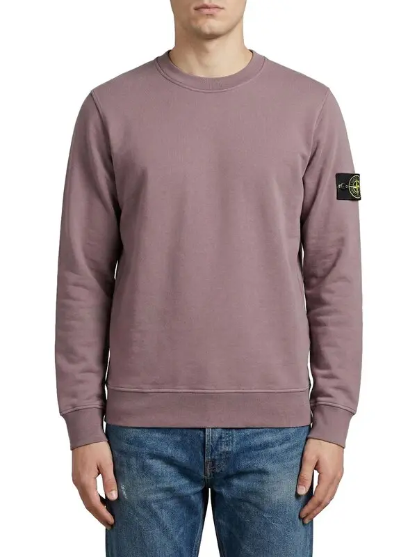 Stone Island Crewneck Sweatshirt - Violet