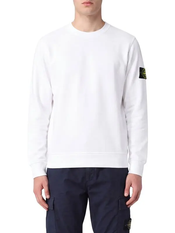 Stone Island Crewneck Sweatshirt - White