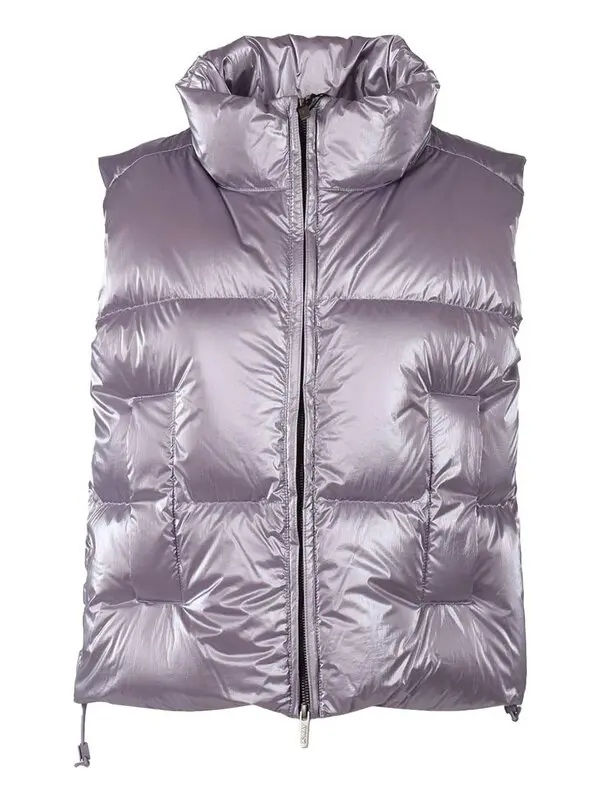 K-WAY Puffer Waistcoat - Violet