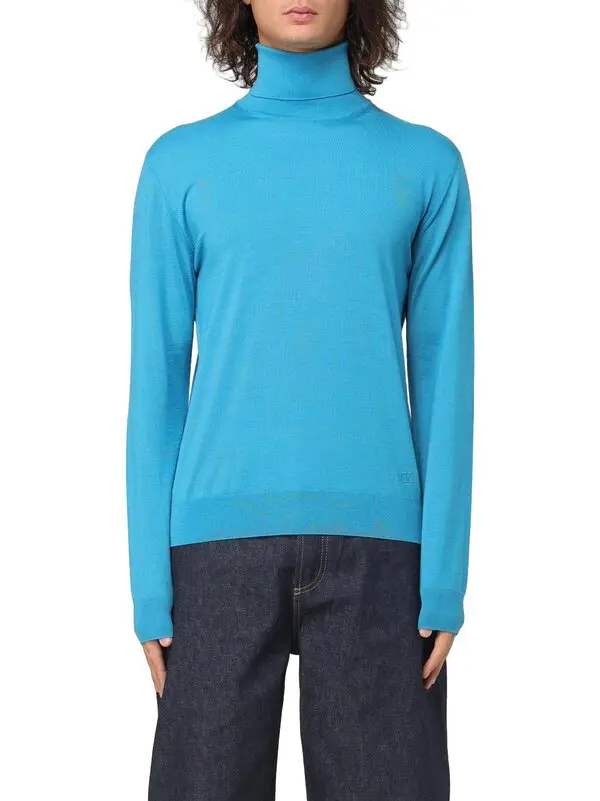 Valentino Garavani Long Sleeve Turtleneck Jumper - Sky