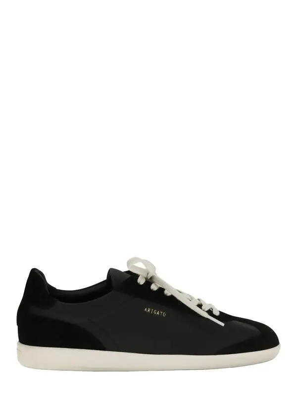 Axel Arigato Zane Lace-up Leather And Suede Sneakers - Black