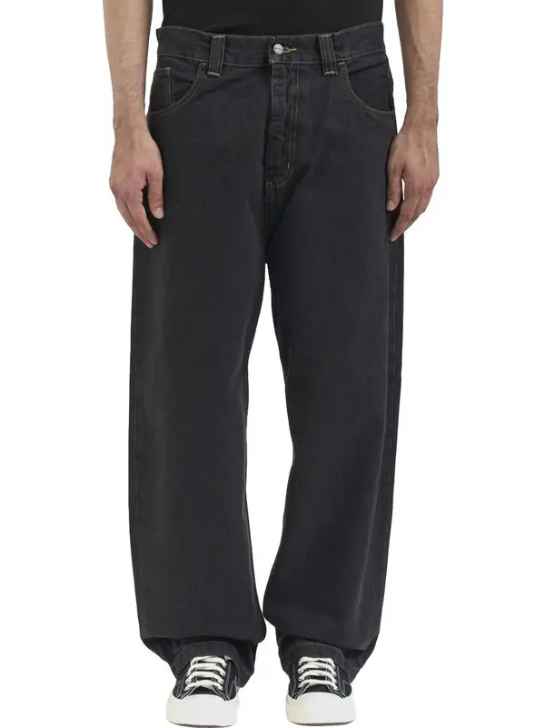 Carhartt Work In Progress Brandon Wide-leg Denim Jeans - Black
