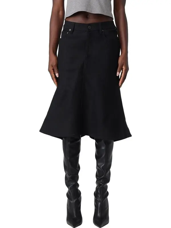 Balenciaga Denim Skirt - Black