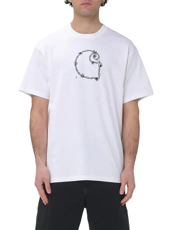 Carhartt Work In Progress Barbwire C T-shirt - White