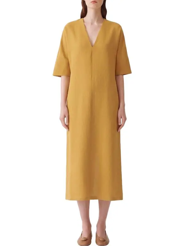 Fabiana Filippi Midi Dress - Mustard