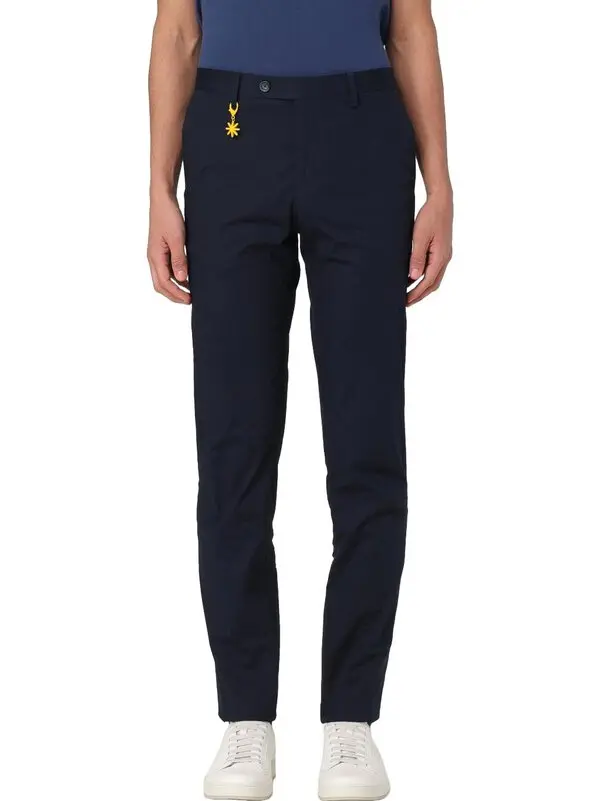 MANUEL RITZ Tailored Trousers - Blue