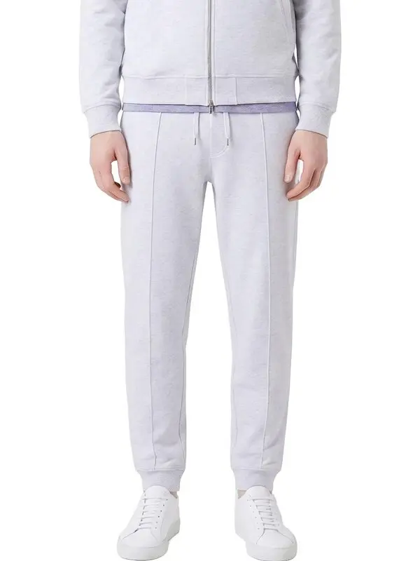 Brunello Cucinelli Cotton Blend Jogging Trousers - Grey