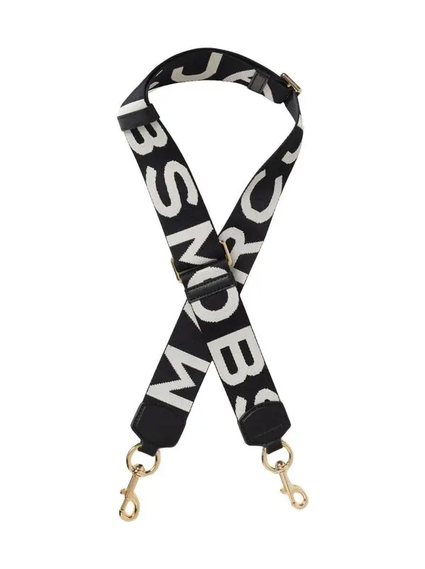 Marc Jacobs Logo Strap - Black