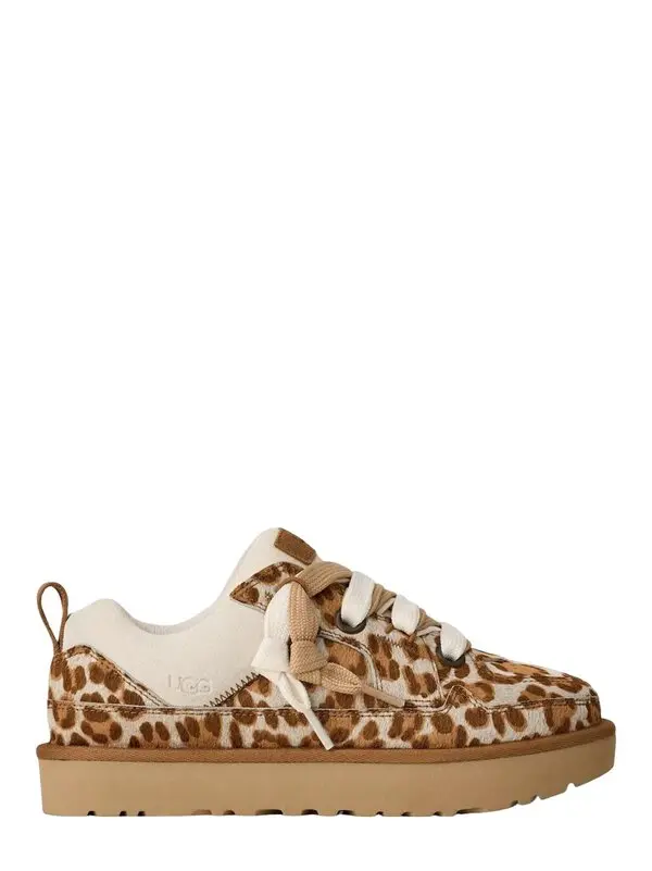 UGG Animalier Pony Hair Low Top Sneakers - Beige
