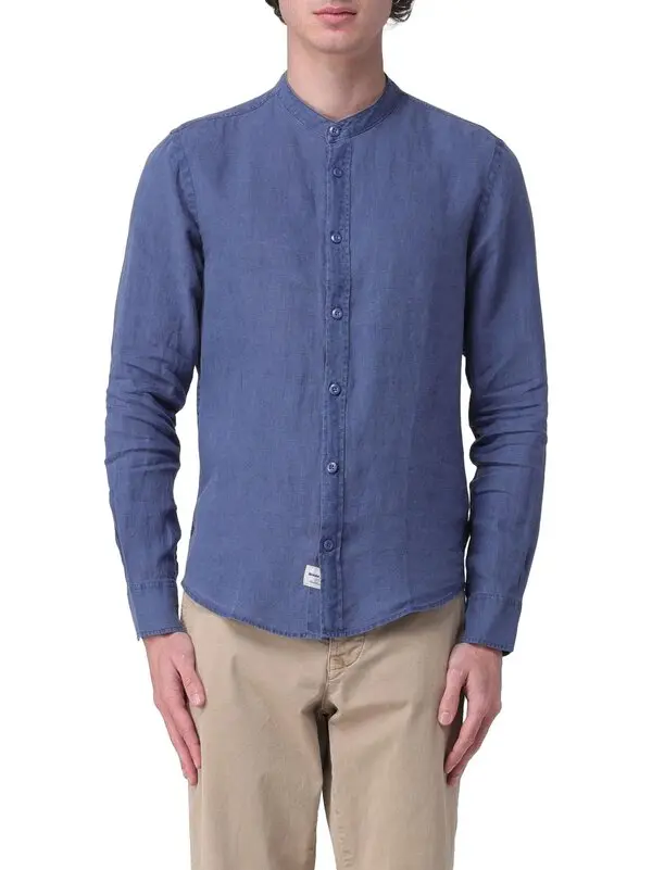 BLAUER. Linen Casual Shirt - Avion