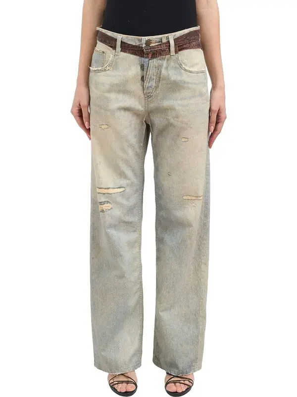 HAIKURE Wide Leg Jeans - Grey