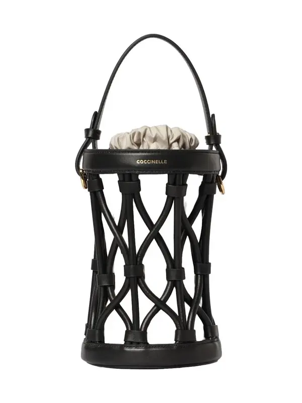 COCCINELLE Koi Bucket Bag - Black