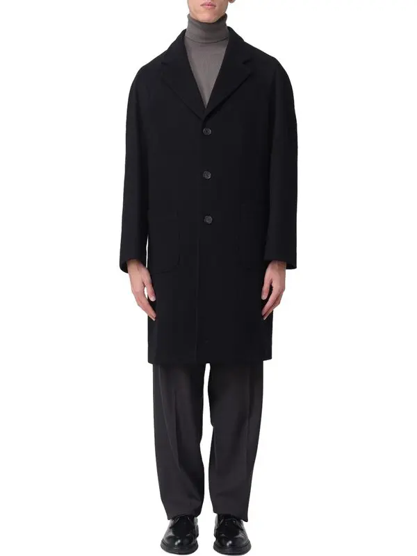 Corneliani Coat Colour - Black