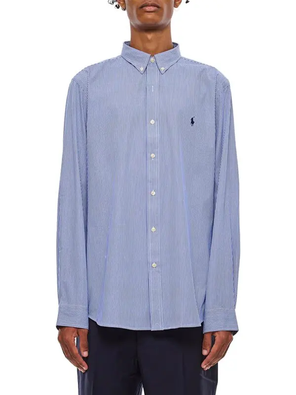 Polo Ralph Lauren Stretch Cotton Casual Shirt - Striped