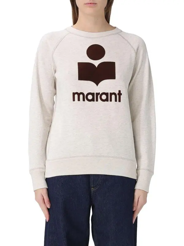 Isabel Marant Étoile Logo Sweatshirt - Ecru