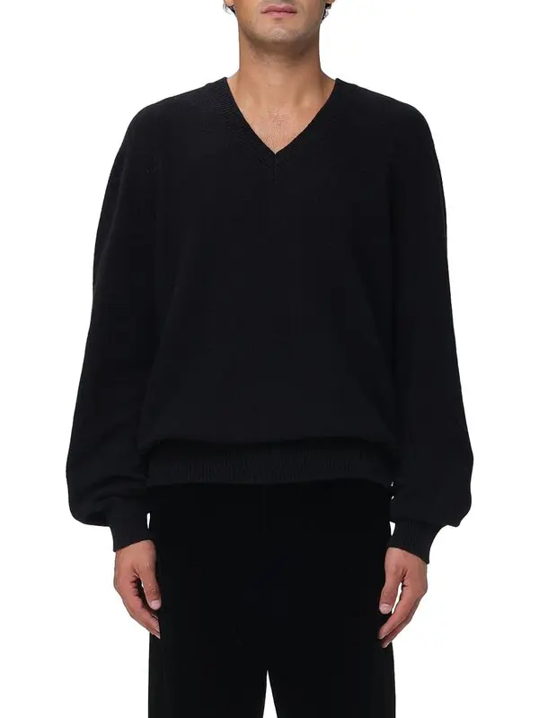 LANEUS V-neck Jumper - Black