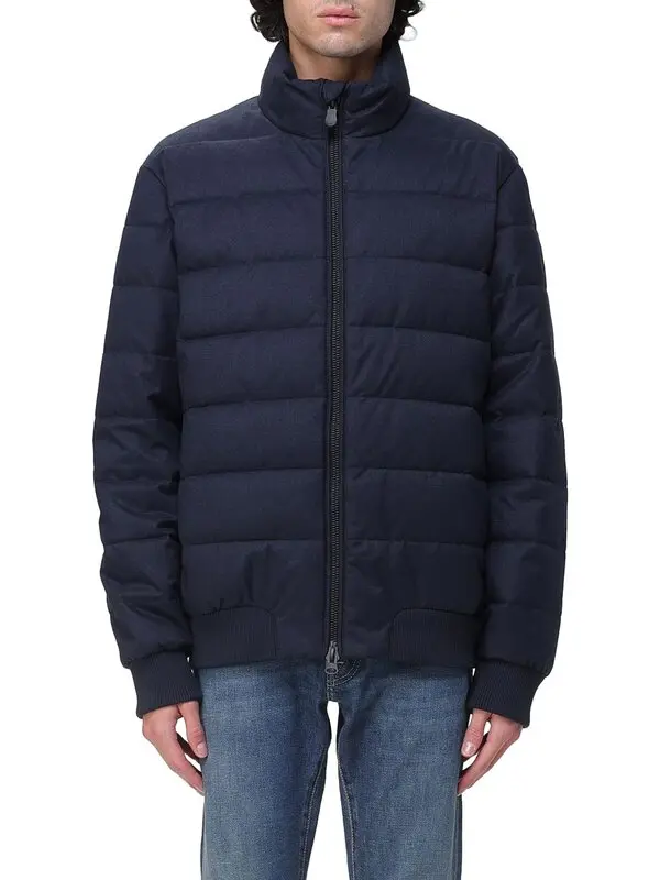 SAVE THE DUCK Padded Zip-up Jacket - Blue