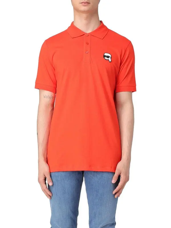 Karl Lagerfeld Polo Shirt Colour - Orange