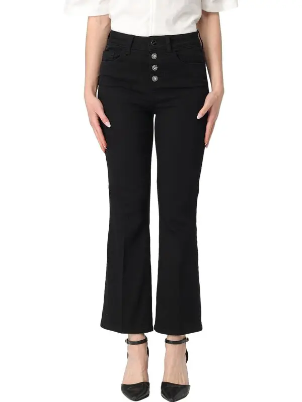 Liu Jo Tailored Flared Trousers - Black