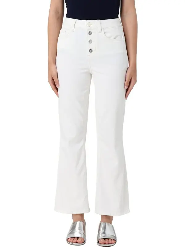 Liu Jo Tailored Flared Trousers - White