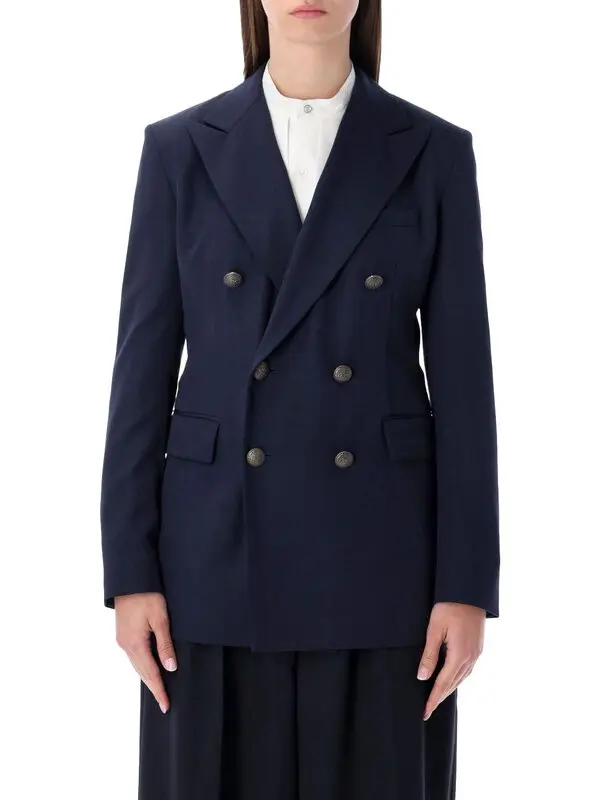 Ralph Lauren Double-breasted Blazer - Navy