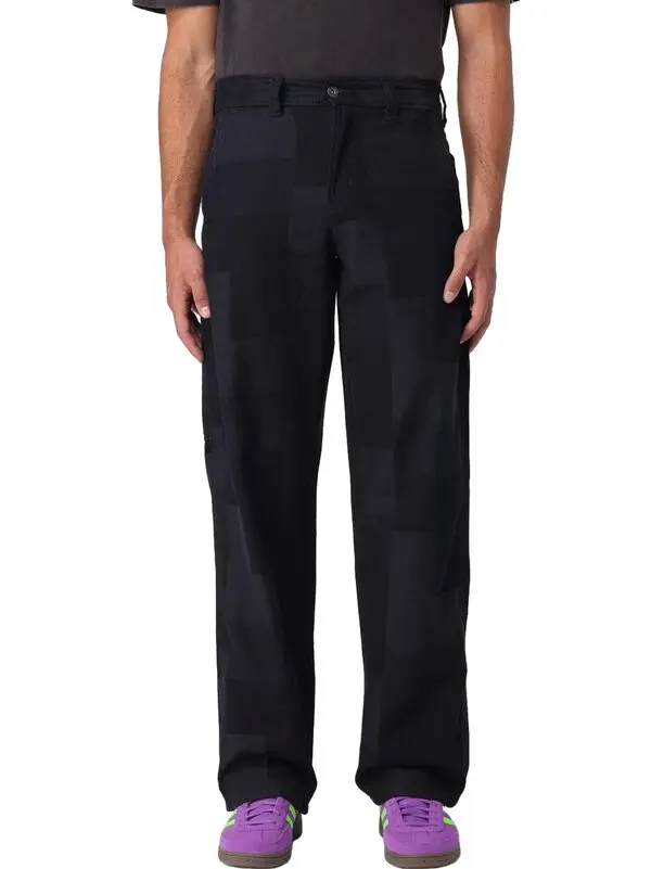 Dickies Paneled Wide Leg Trousers - Blue
