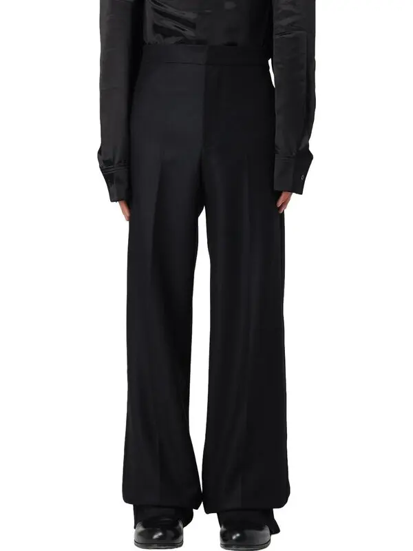 JIL SANDER Tailored Wide-leg Trousers - Black