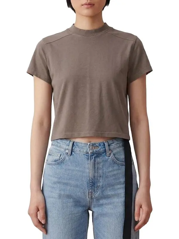 Rick Owens Cotton T-shirt - Brown