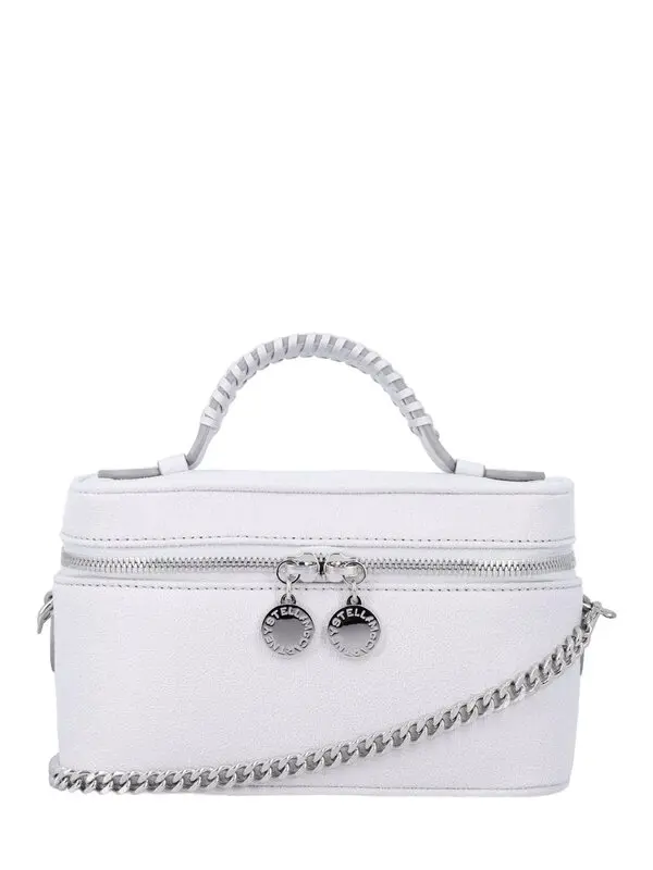 Stella McCartney Falabella Vanity Faux Suede Bag - Grey