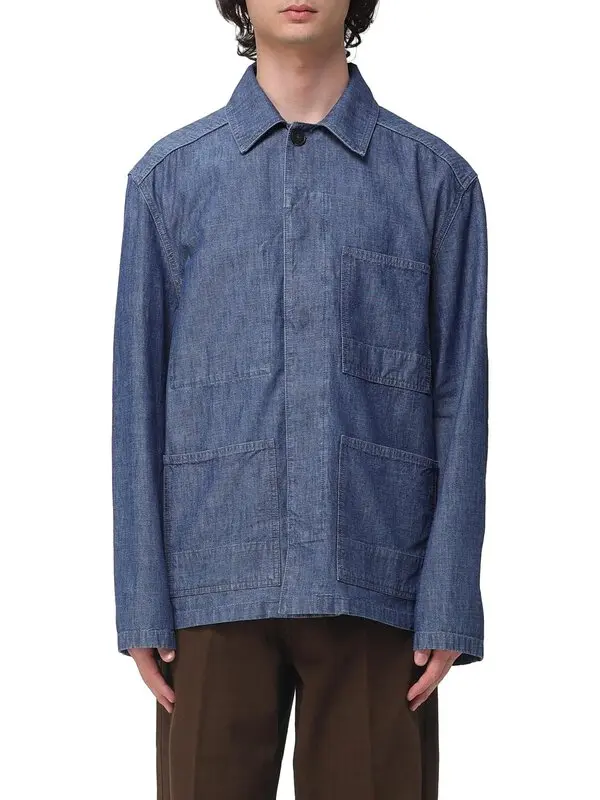 JIL SANDER Cotton Denim Shirt Jacket - Indigo