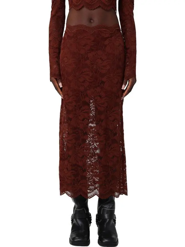 Rabanne Skirt Colour - Brown
