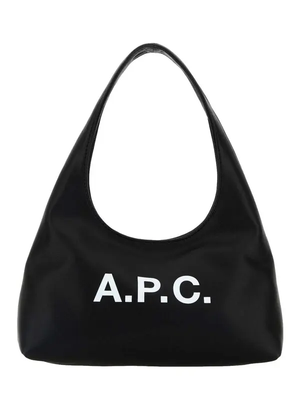 A.p.c. New Sarah" Shoulder Bag In White - Black