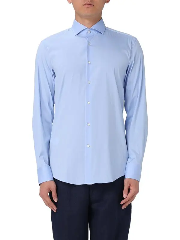BOSS Shirt Colour - Gnawed Blue