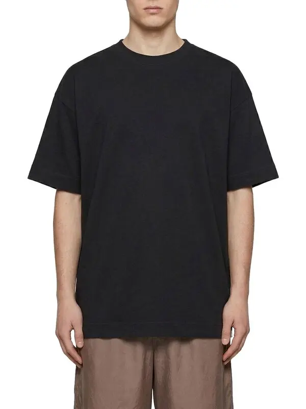 Dries Van Noten Basic Cotton T-shirt - Black