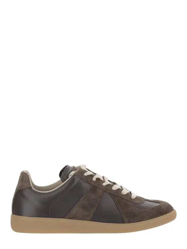 MAISON MARGIELA And Panel Sneakers - Brown