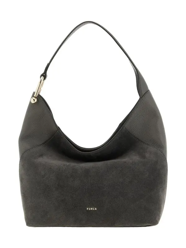 Furla Hobo Shoulder Bag - Grey