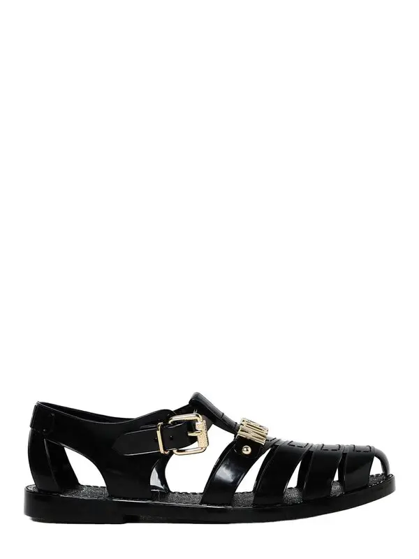 Moschino Heeled Sandals - Black