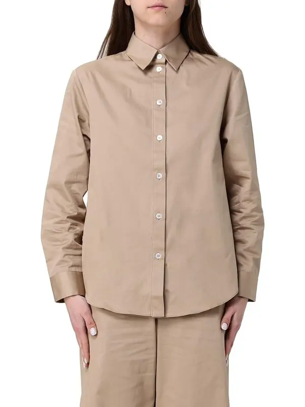 Max Mara Cotton Poplin Shirt - Beige