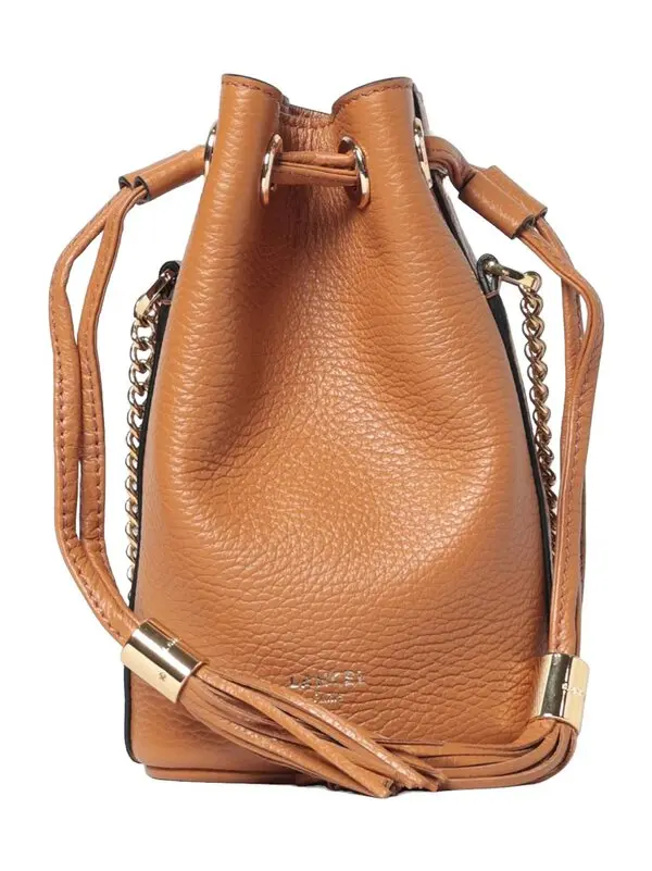 LANCEL Mini Bucket Bag - Camel