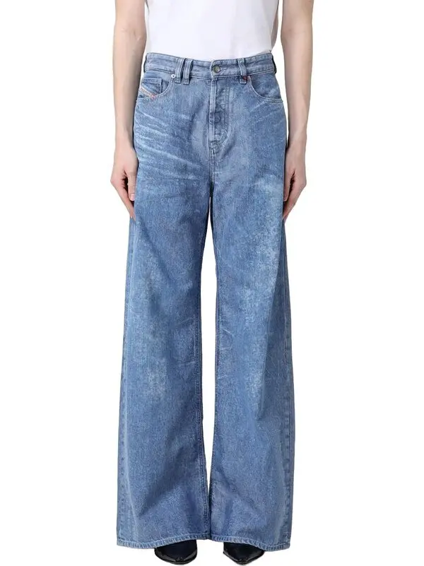 DIESEL® D-sire Palazzo Jeans In Denim - Blue