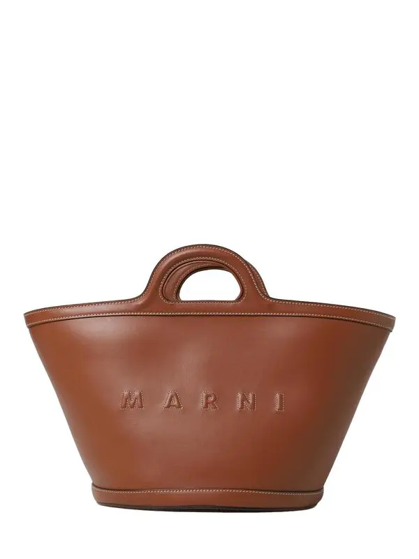 Marni Top Handle Bag - Brown