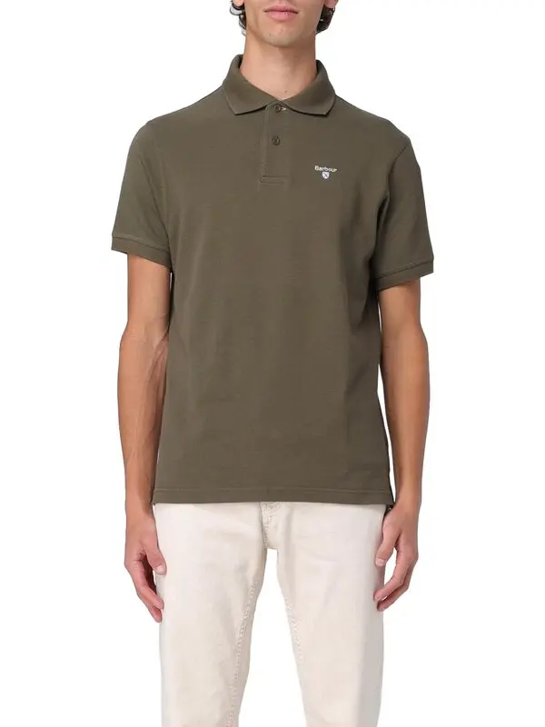 Barbour Polo Shirt Colour - Olive