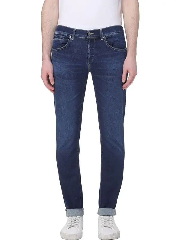 DONDUP Stretch Denim Slim Fit Jeans - Blue