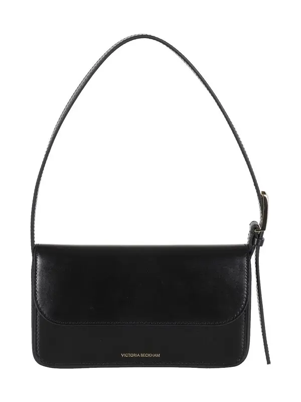 Victoria Beckham Dorian Leather Shoulder Bag - Black