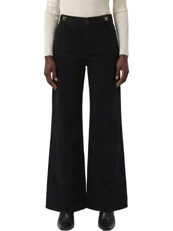 Citizens Of Humanity Regenerated Denim Flare Jeans - Black