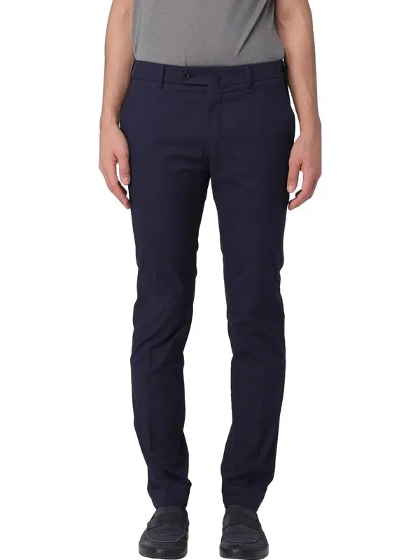Incotex Cotton Chino Trousers - Blue
