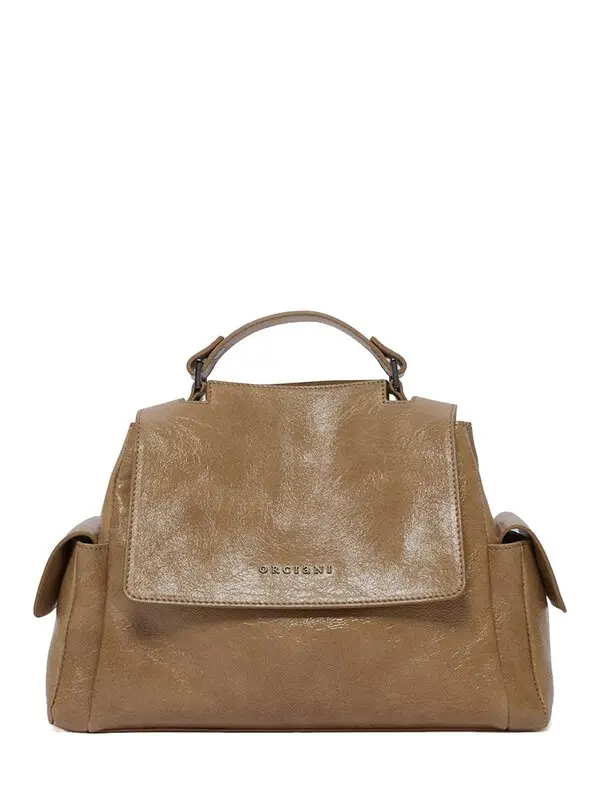 Orciani Sveva Stark Leather Bag - Brown