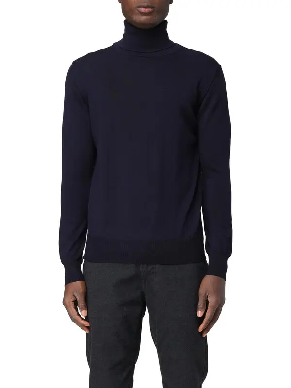 XC Roll Neck Jumper - Blue
