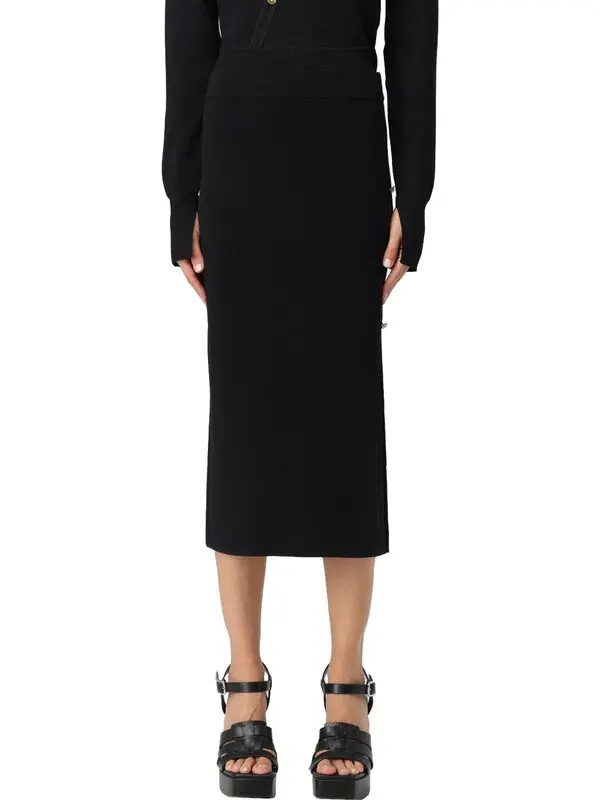 Versace Midi Skirt - Black