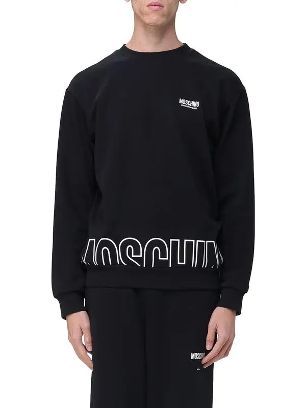 Moschino Crewneck Sweatshirt - Black